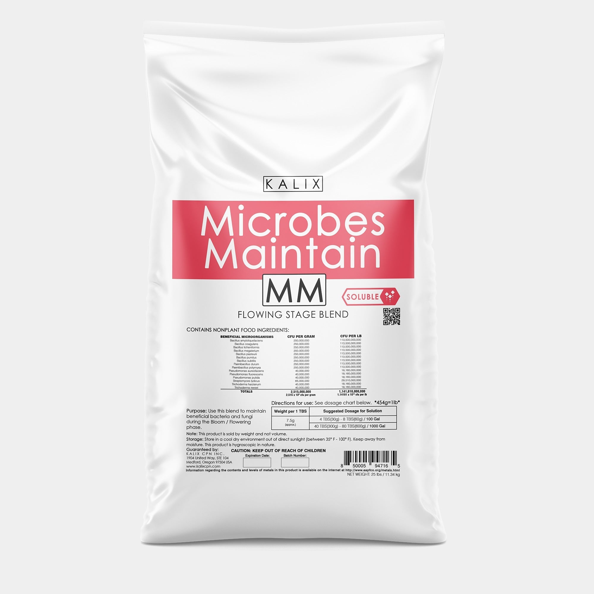 KALIX Microbes Maintain (Soluble) – Black Label Supply llc
